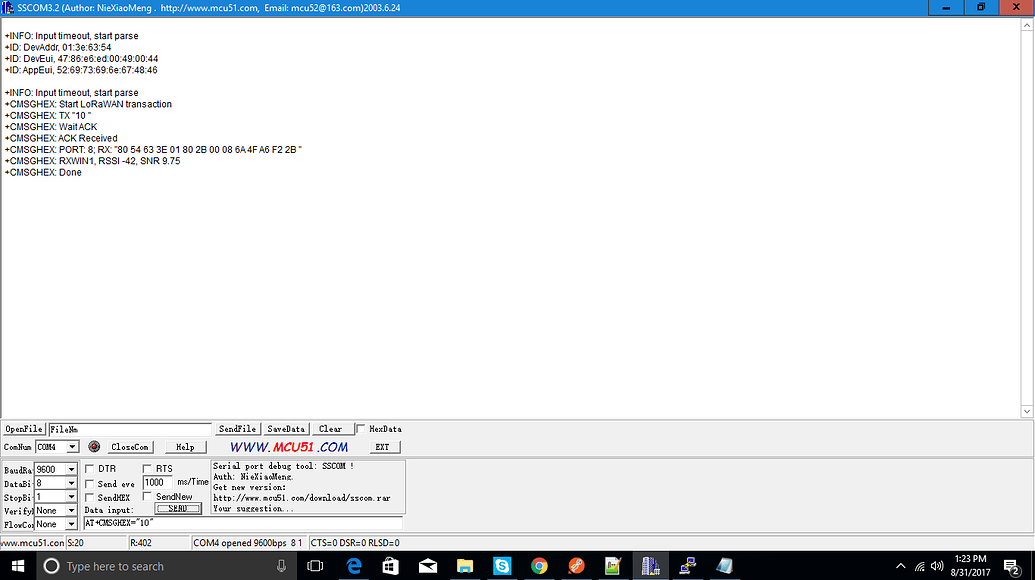 How to decode raw PHYPayload and / or decrypt FRMPayload - ChirpStack Application Server ...